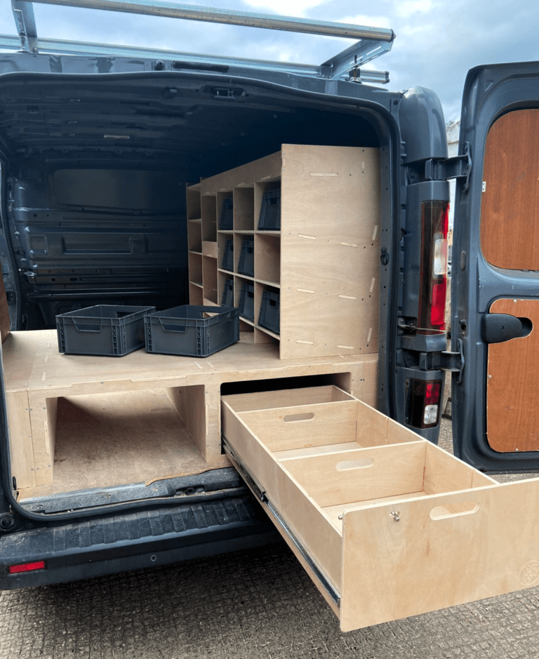 Racking Storage and Drawer Unit for L1 / H1 Vans